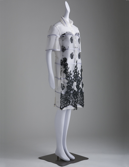 Isabel Toledo: Lace Facade Dress